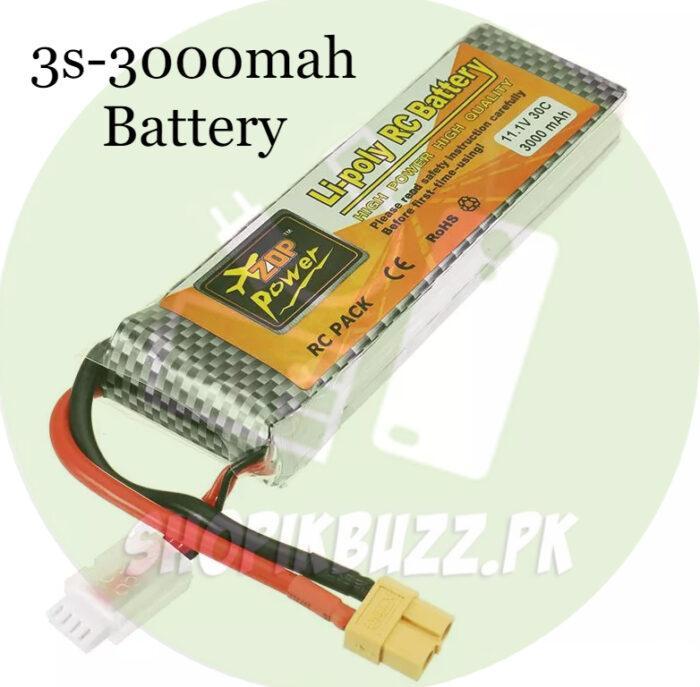 3S Lipo Battery 11.1V 3000mah 30C | Shopikbuzz