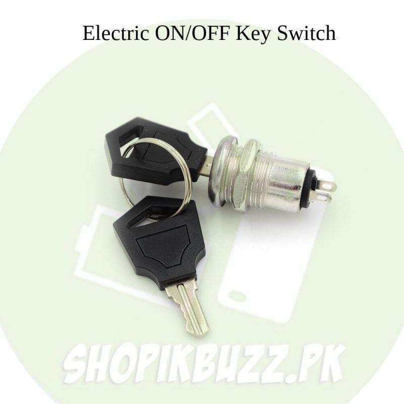 Switch On/off Metal Security with pair of Key | Shopikbuzz