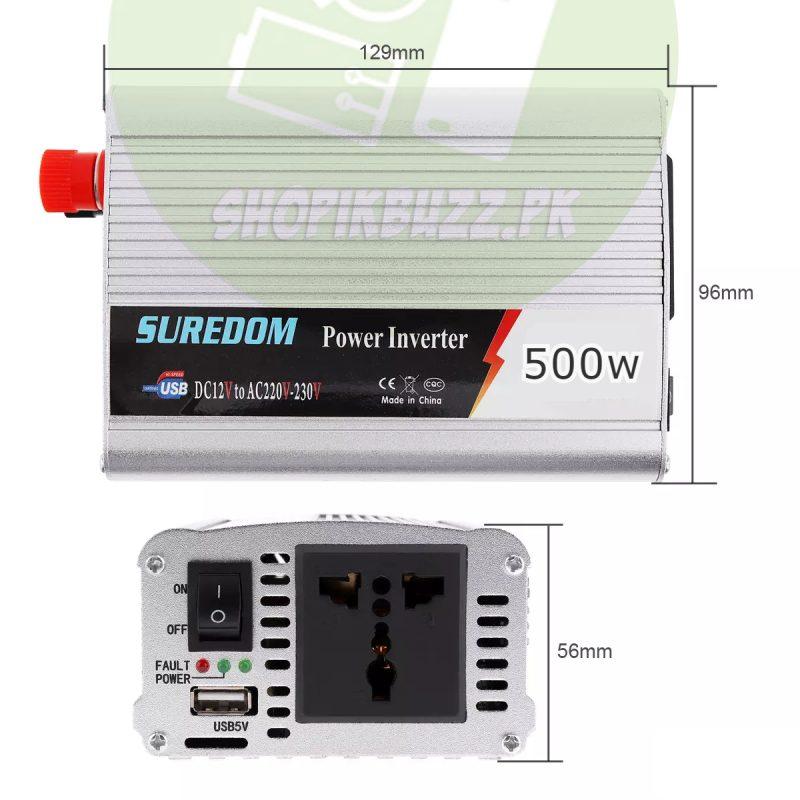 UPS 500W Power Inverter 12vDC To 220vAC | Shopikbuzz