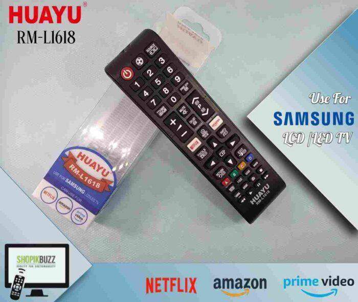 Samsung RM-L1618 TV remote for Smart LED TV | Shopikbuzz