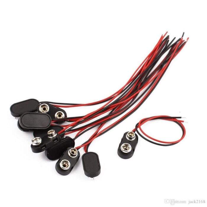9v Cell - Battery Clip (Pack of 5) | Shopikbuzz