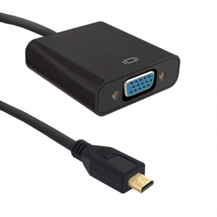 Micro HDMI to VGA Female Adapter Converter Cable | Shopikbuzz