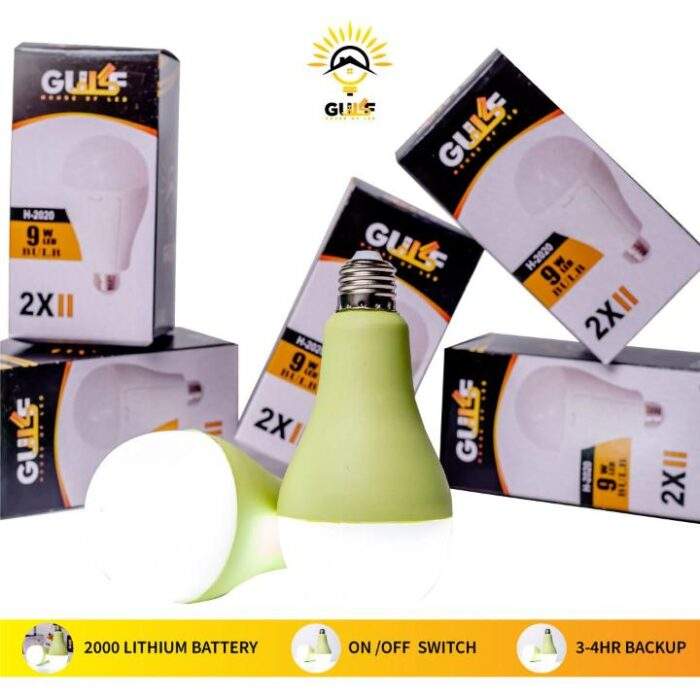 LED Bulb Rechargeable Bulb Charging Bulb Emergency Light | B22-Pin Type ...